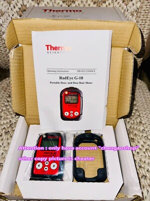 1PcS New Thermo RadEye G-10 Gamma Survey Meter by Fedex or DHL #N1296F ...