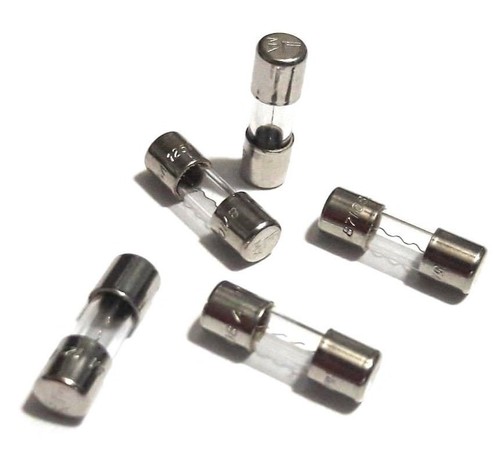 LOT OF 5 NEW LITTELFUSE 5A FAST BLOW 87108 Lf MX 125V FUSES 5mm x 15mm ...