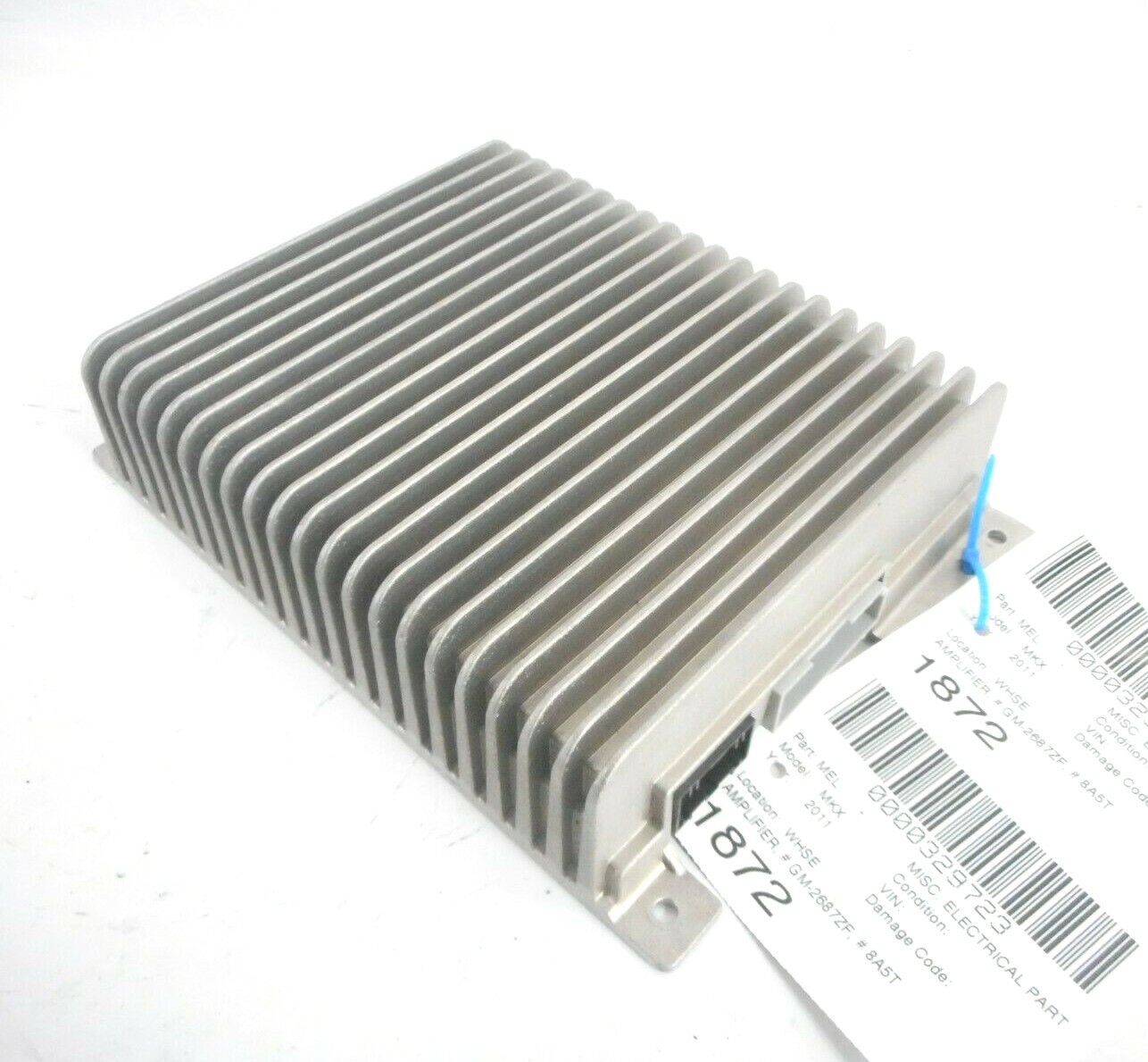 10 11 12 Lincoln MKZ Audio Amplifier Control Module Computer 2687ZF for ...