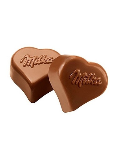 MILKA WITH LOVE Heart Shaped Chocolate Pralines Sweets Gift Box 110g 3 ...
