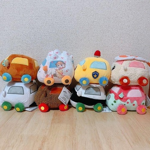Pui Pui Molcar Plush Doll Set Of 8 Sushi Police Wedding Choco Teddy 6.2 ...