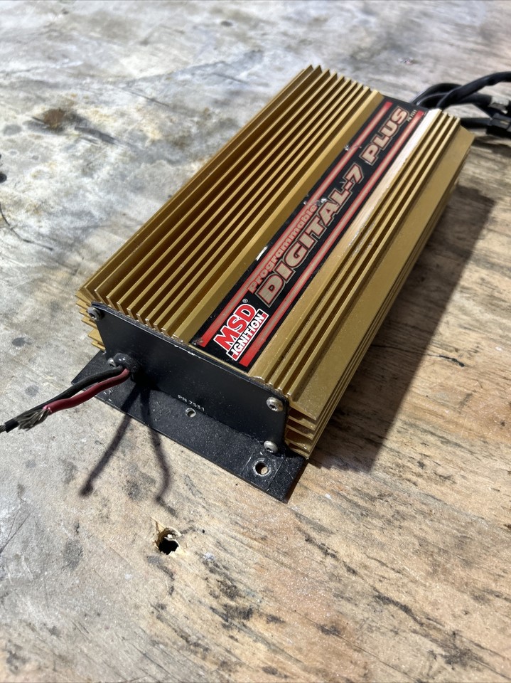 MSD 7al 7531 Programmable Digital-7 Plus Used Ignition Box Internal ...