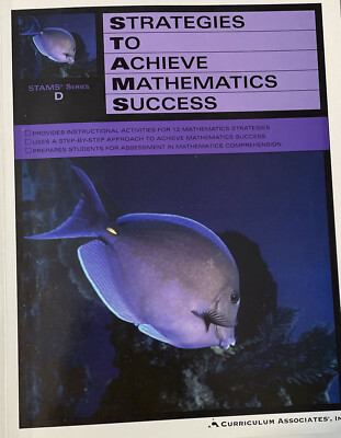 STAMS Series - Strategies To Achieve Mathematics Success - Book D ...