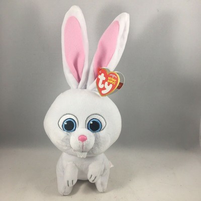 TY Beanie Baby 10" SNOWBALL Rabbit (The Secret Life of Pets) Plush ...