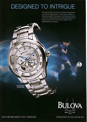 2011 PRINT AD - BULOVA WATCH AD - BULOVA - DESIGNED TO INTRIGUE - 21 ...