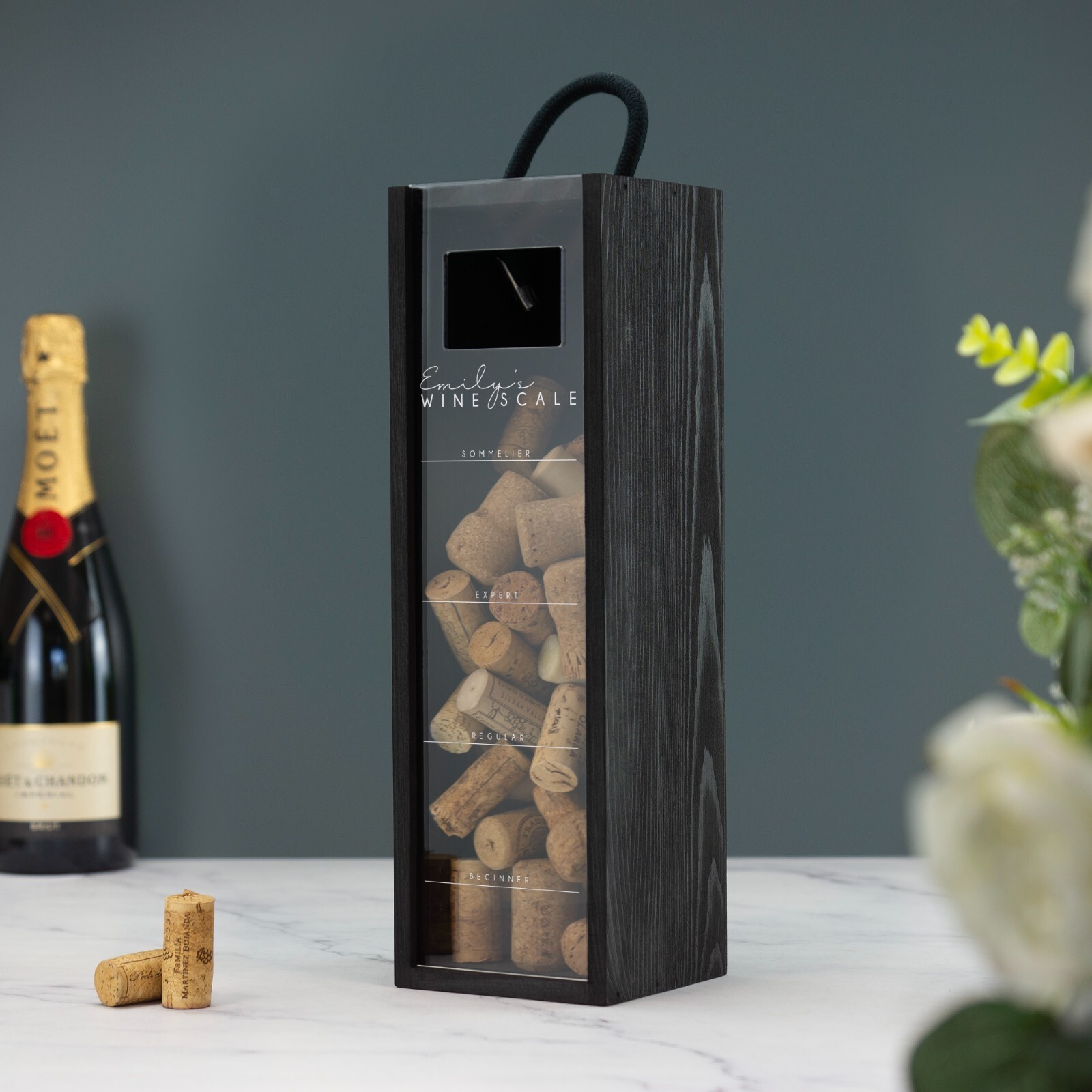 Personalised Cork Saver Box Frame Wine Cork Memory Box Prosecco ...