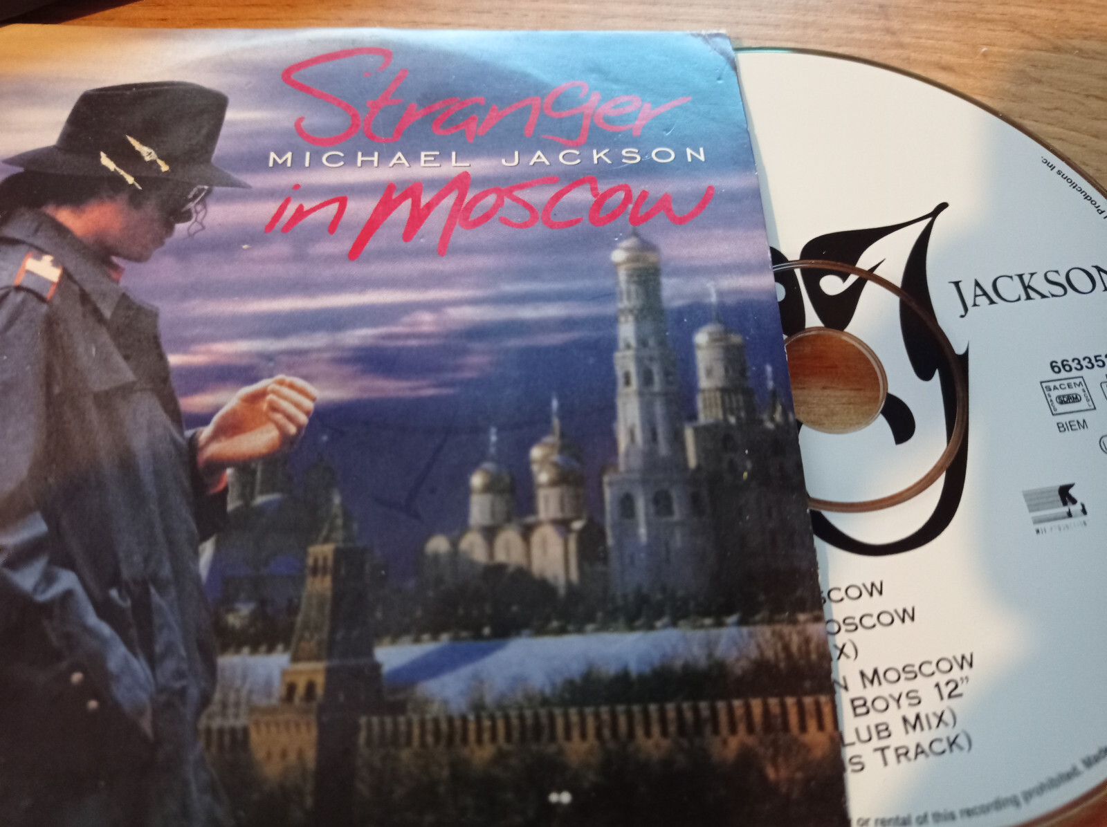 Michael Jackson signed CD stranger in Moscow | eBay