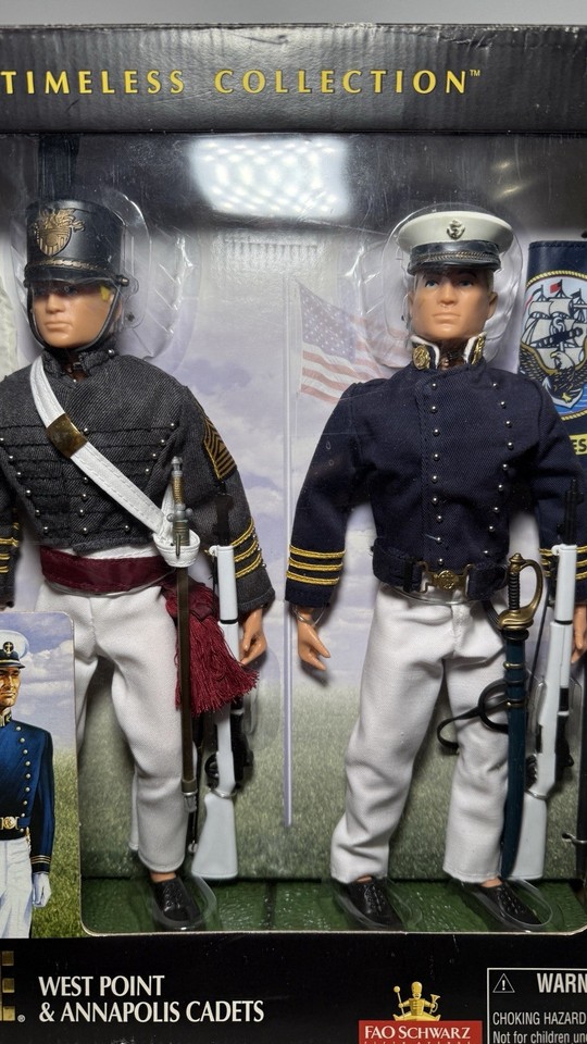 GI Joe WEST POINT & ANNAPOLIS CADETS 2001 Hasbro FAO Timeless ...