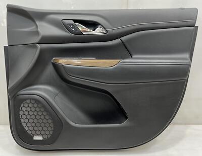 19 GMC Acadia Front Inside Door Trim Panel Black w/ Bose RH Passenger ...