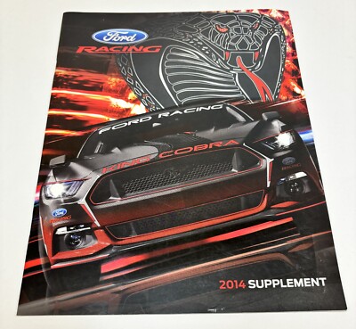 2014 Ford Racing Performance Parts Catalog Supplement SVO Motorsport ...