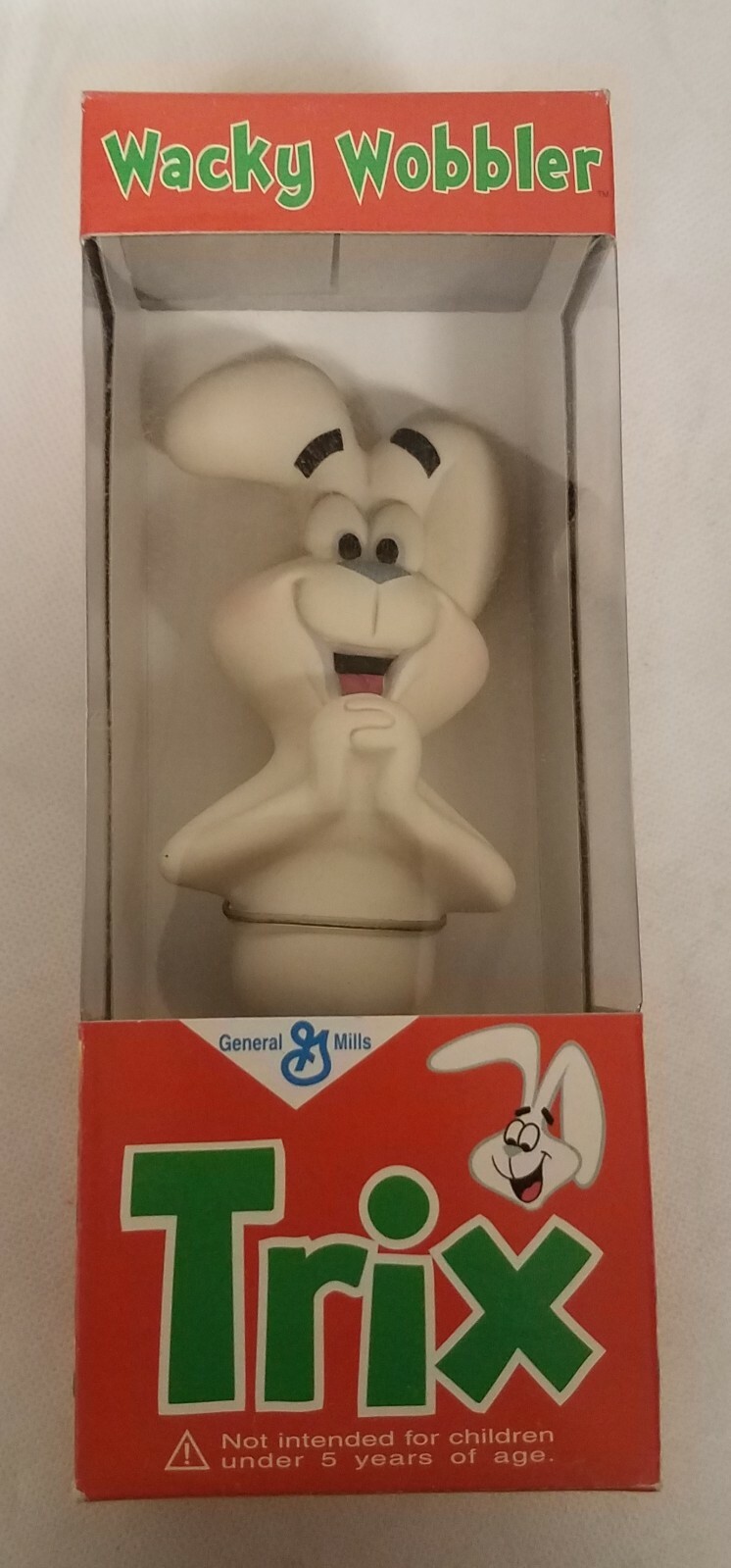 TRIX RABBIT FUNKO WACKY WOBBLER Bobble Head General Mills Cereal 082522 ...
