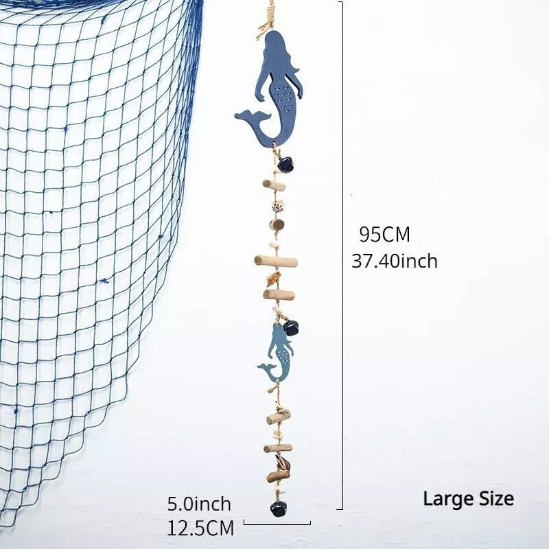 Mermaid Hanging Decorations - Mediterranean Wall Art - Ornament | eBay UK