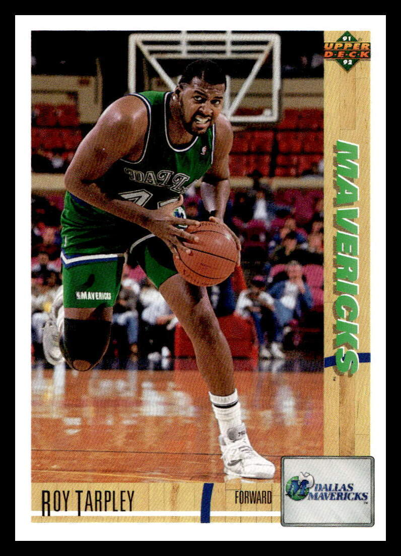 1991 Upper Deck #152 Roy Tarpley Dallas Mavericks | eBay