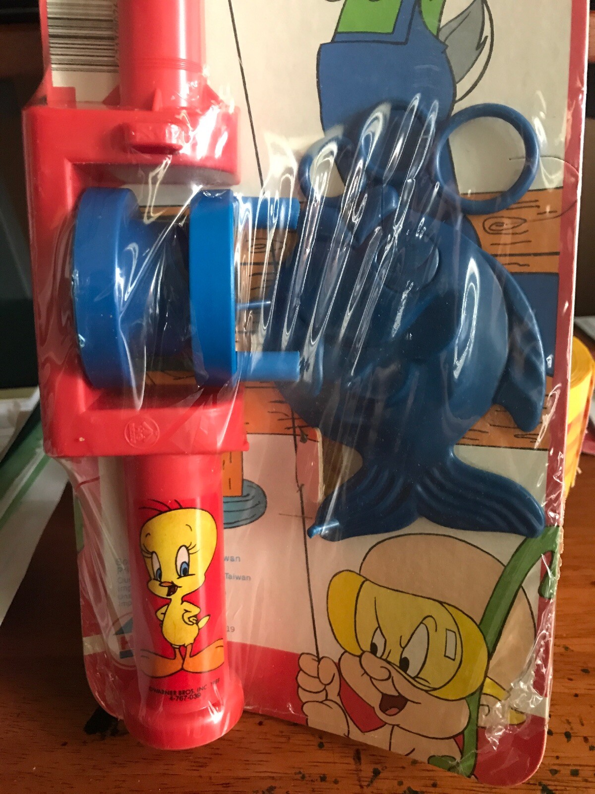 1988 Looney Tunes Fishing Pole Bugs Bunny Tweety Bird Preschool New In ...