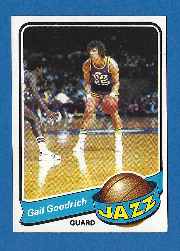 GAIL GOODRICH, UTAH JAZZ 1979-80 TOPPS CARD #32 - NRMT | eBay