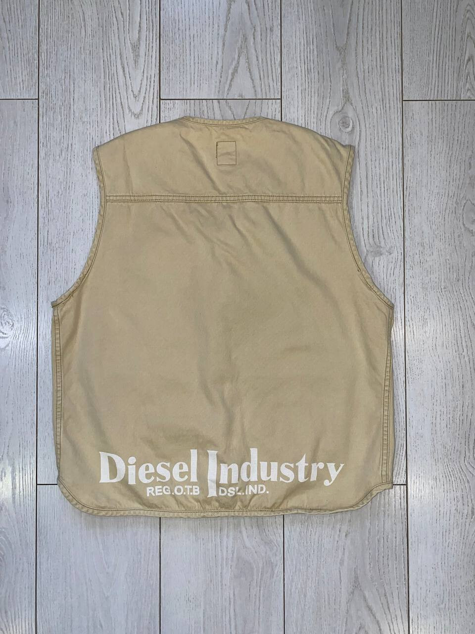 Vintage Very RARE Diesel RR55 Big Logo Industry Union… - Gem