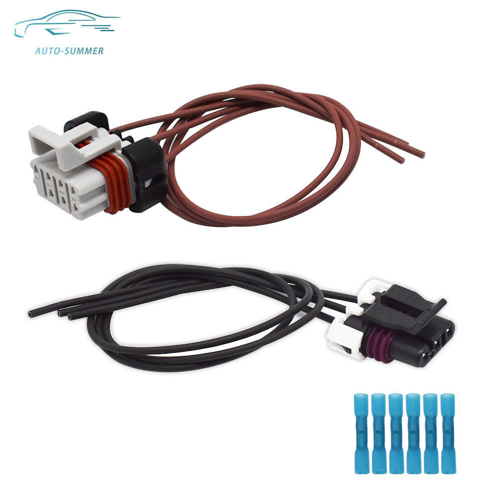 2 Pairs Headlight&Turn Signal Harness For 2005-2014 Freightliner ...