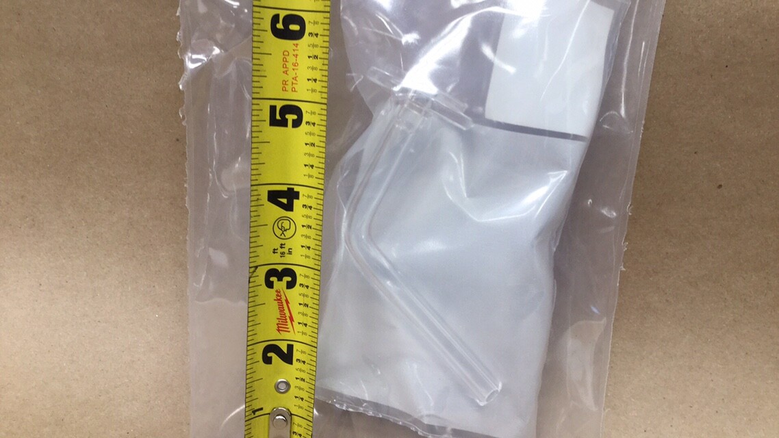 Wonik 1105-401421-51 Quartz Pipe Intake Gas 110540142151 | eBay