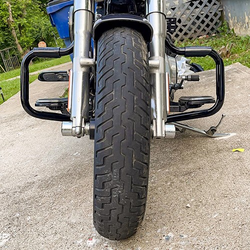 MOFUN Engine Guard Crash Bar For Harley Fat Boy, Heritage Softail ...