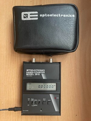Optoelectronics Handi-Counter Model 2810 With Leather Case-Tested/Works ...