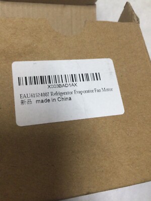 Eau61524007 L G Evap Fan Motor New | eBay