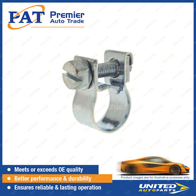 PAT ICON Series Nut & Bolt Hose Clamps - Zinc Plated 12-14mm Package of ...