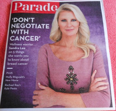 PARADE MAGAZINE OCTOBER 2015 DONT NEGOTIATE BREAST CANCER WELLNESS ...