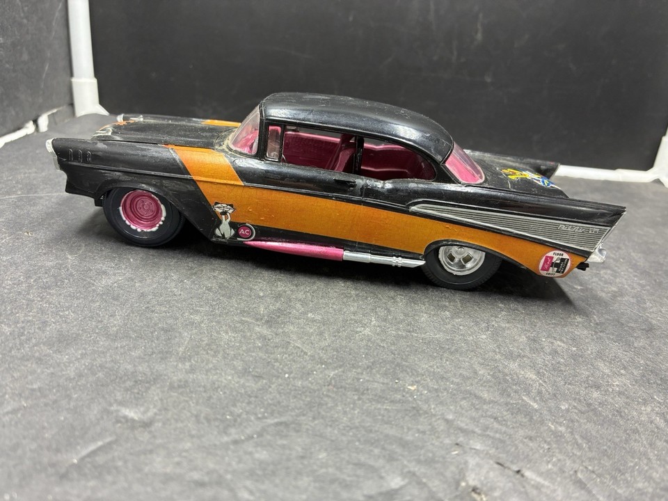 VINTAGE AMT ‘57 CHEVROLET 2DR HARDTOP | eBay