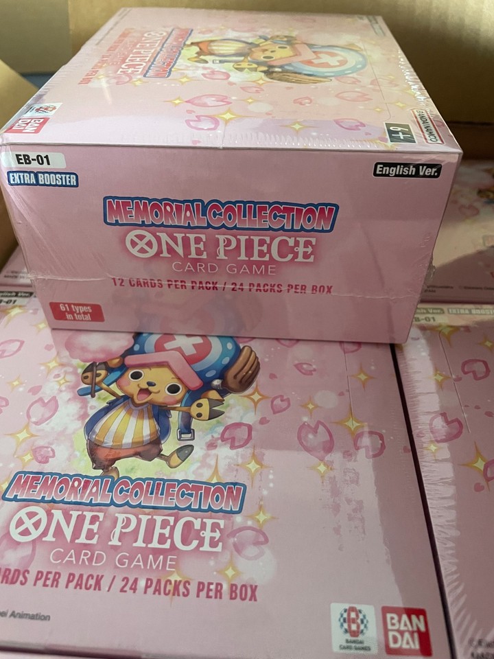 One Piece Memorial Collection Booster Box EB-01 English, Sealed | eBay