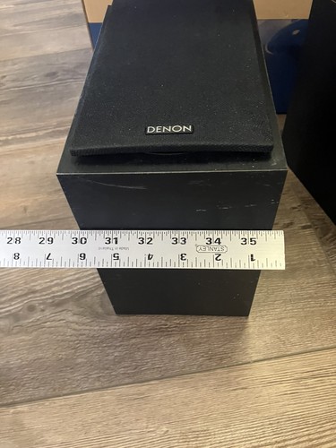 Denon SC-M39 2-Way Bookshelf Speakers - Black- Denon Speakers with ...