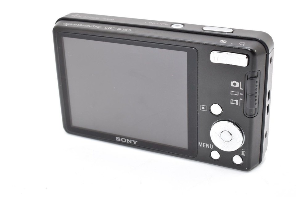 | Fotocamera digitale Sony W350 Cyber-Shot nera DSC-W350/B | Testata e ...