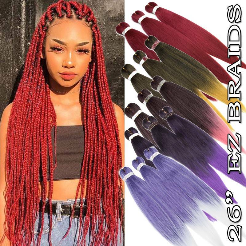 Red Jumbo Box Braids Jumbo Box Braids Box Braids Braids