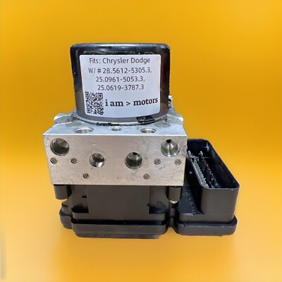 Refurbished ABS Brake Pump Module Dodge | 28.5612-5305.3 | 25.0961-5053 ...