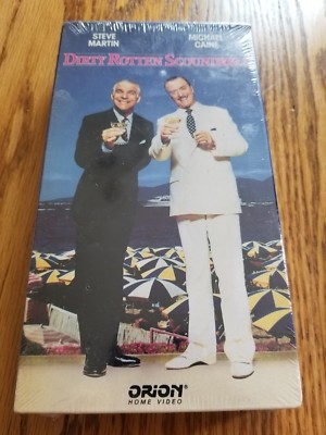 Dirty Rotten Scoundrels - Steve Martin & Martin Caine (VHS, 1988 ...