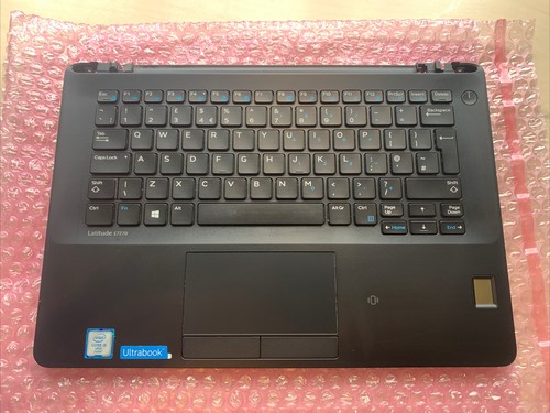 Dell Latitude E7270 0D1VY1 Palmrest Backlit UK Layout Keyboard FP ...