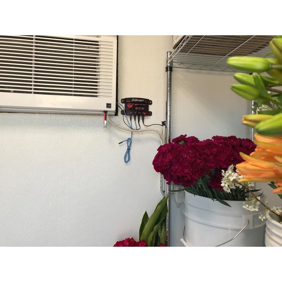 coolbot walk-in cooler controller wi-fi remotely adjust air condition ...