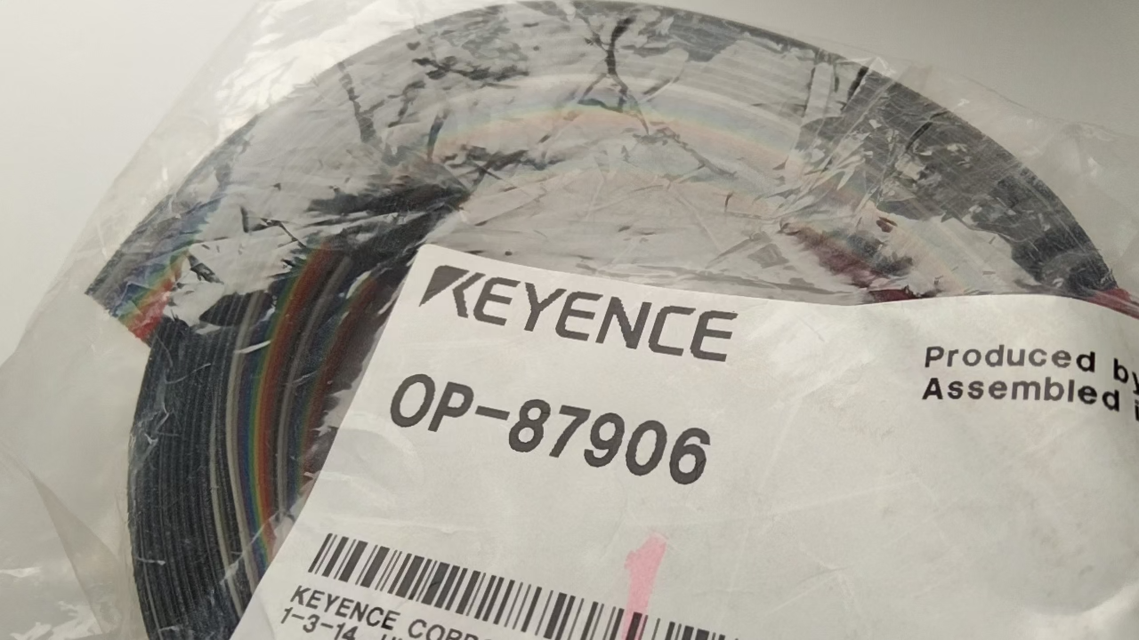 KEYENCE Op-87906 Visual Connection Spot Stocks I/o Cable 3m Ribbon for ...