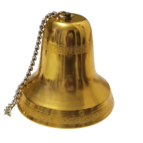 Vintage Christmas Bell Fred Roberts & Co. Hanging Musical Bell Retro ...