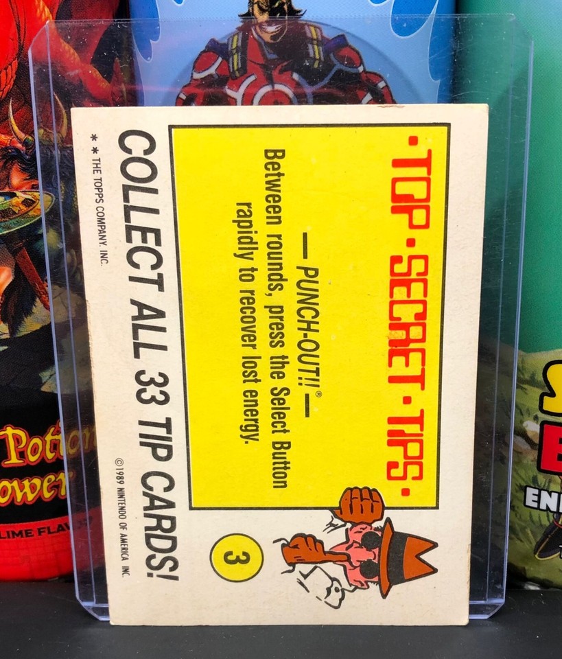 1989 Topps Nintendo Punch Out Sticker NES Card Soda Popinski #3 | eBay