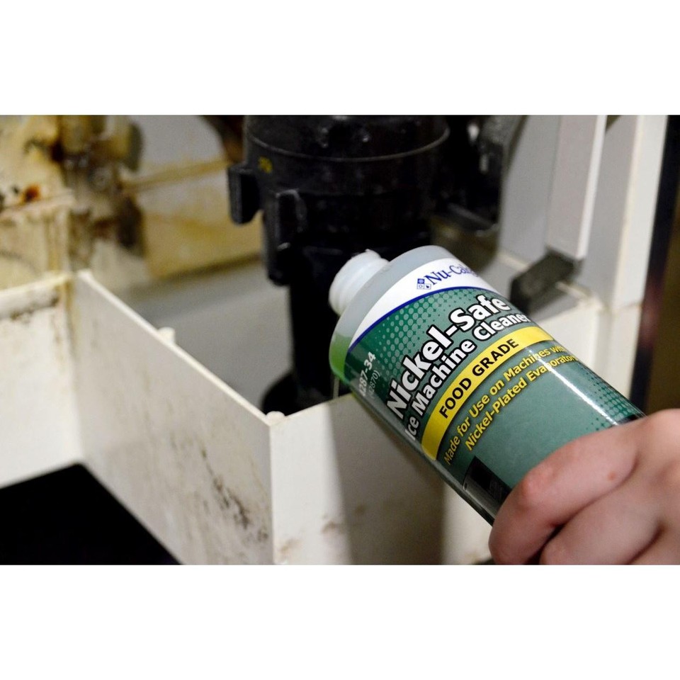 Nu-Calgon 4287-08 Ice Machine Cleaner, Food Grade, Nickel-Safe, 1 ...