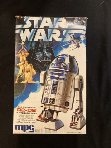 Vintage 1977 MPC Star Wars The Authentic R2-D2 Artoo Detoo 6” Tall ...