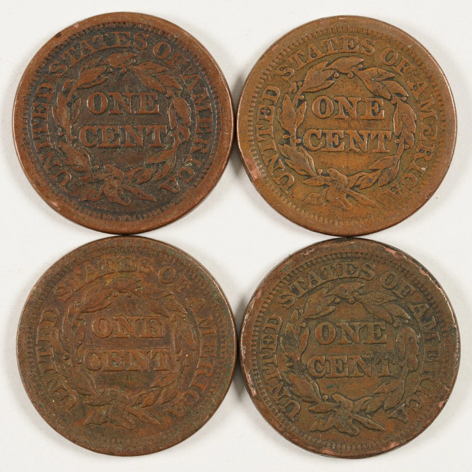 31x 1834-1853 US Large Cents L1C Job Lot 31048 | eBay