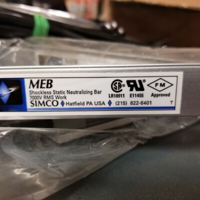MEB Shockless Static Neutralizing Bar 7000V Simco New No Box | eBay