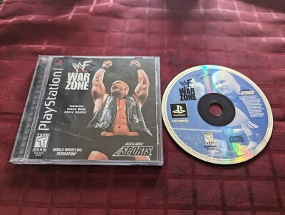 WWF War Zone (Sony PlayStation 1, 1998) Complete CIB G PS1 MK ...
