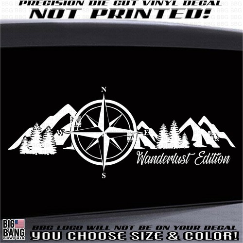 Wanderlust Edition Decal Sticker RV Motorhome Camper Popup 5th Wheel ...