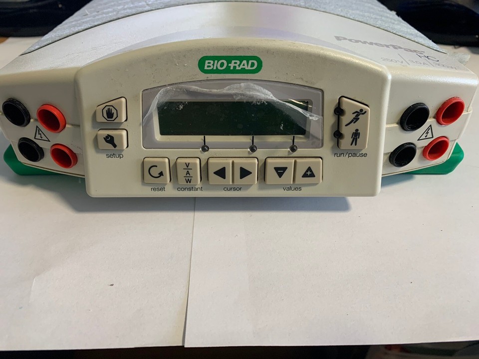 Bio-Rad PowerPac HC High-Current Electrophoresis Power Supply 250V 3.0A ...