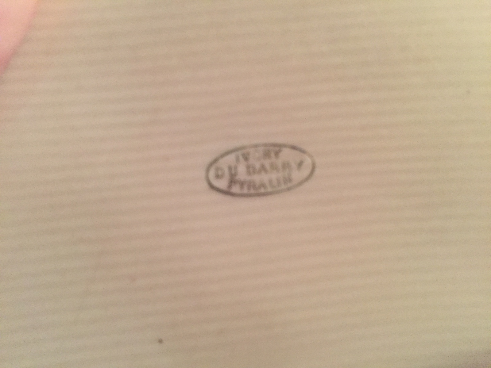 Lot of Vintage Ivory Celluloid Pyralin Du Barry Vanity Dresser Set ...