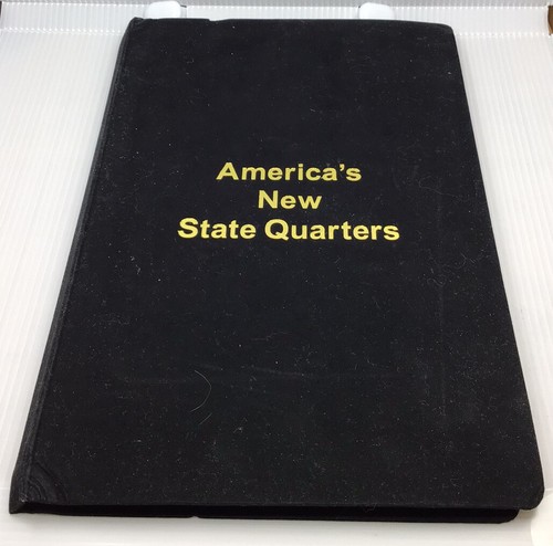America’s New State Quarters Gold Plated Collection Set Album 1999-2007 ...