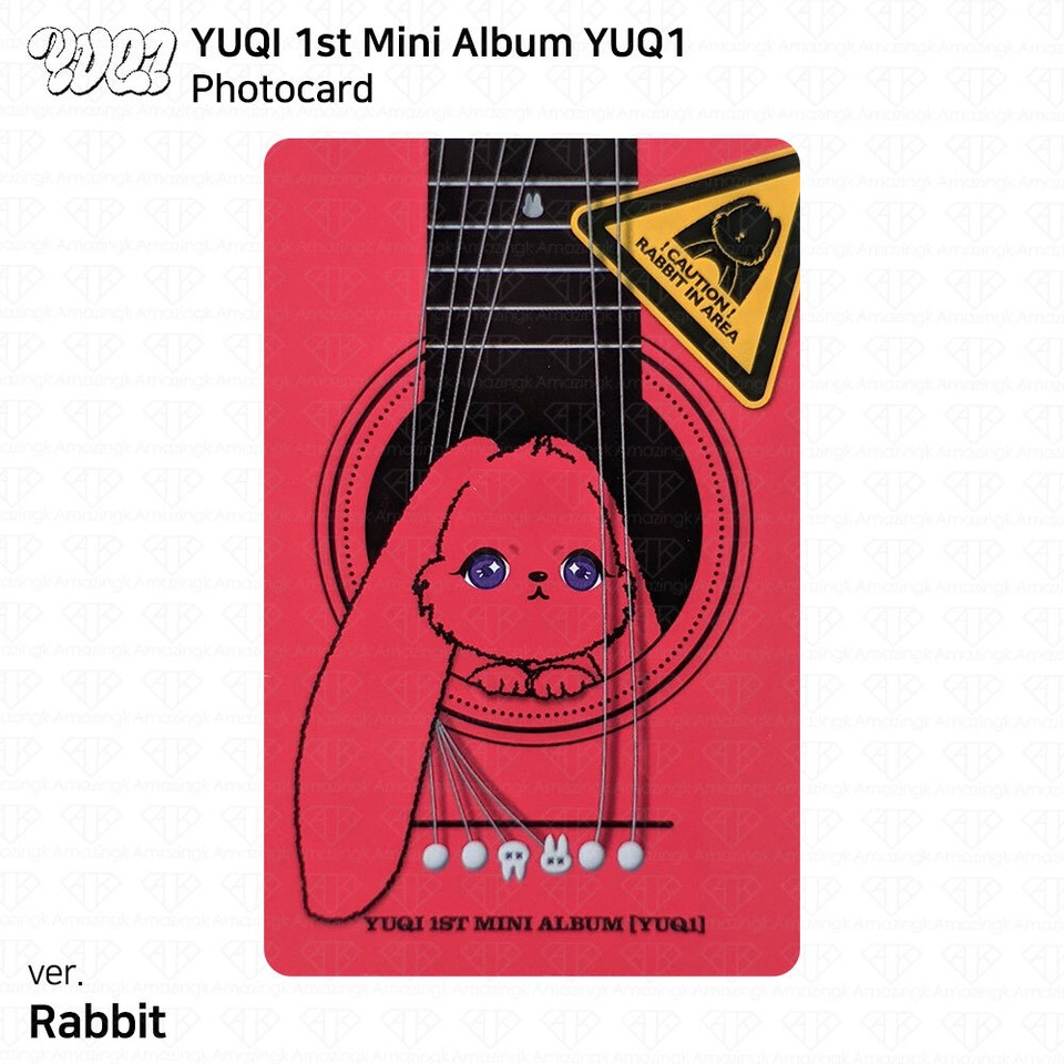 (G)I-DLE G-IDLE YUQI 1st Mini Album YUQ1 Official Photocard ID Photo ...