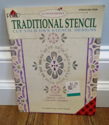 Stenciling Book - Traditional Stencil - Cut your Own Designs - Plaid ...